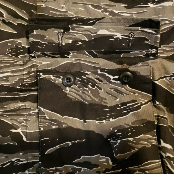 Jackets & Coats | New White Black Winter Snow Ice Tiger Stripe Tactical ...